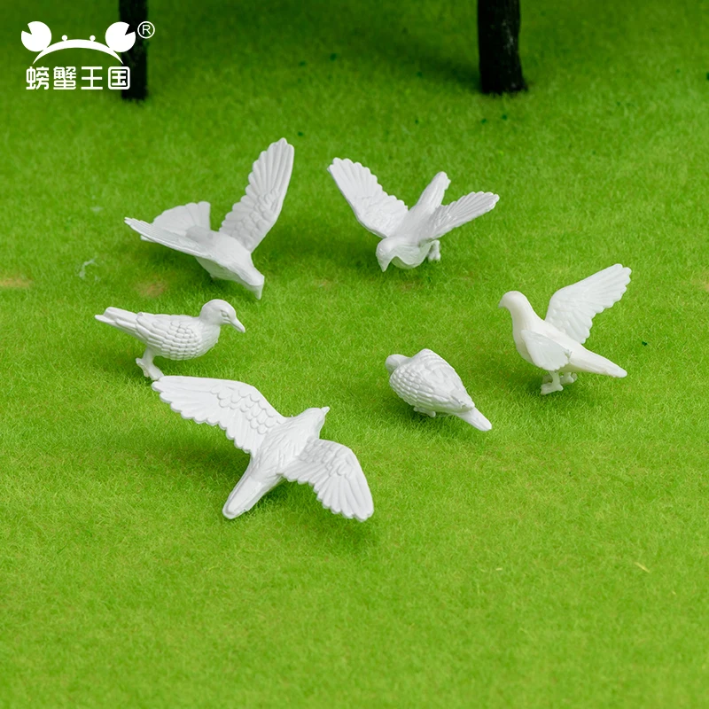 20pcs-DIY-Miniature-Model-Pigeons-Flying-Bird-Nature-Landscape-Layout ...