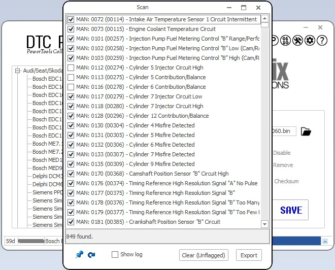 V2.5.6 DTCRemover 2 DTC off Delete Software Remove or Disable DTCs in ...