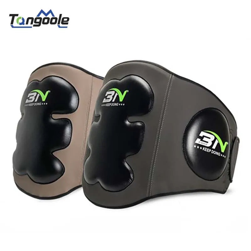 BNPRO-Boxing-Muay-Thai-Belly-Pad-Chest-MMA-Body-Shield-Stomach ...
