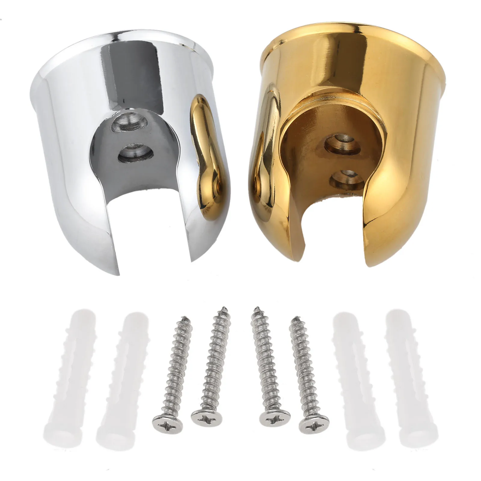 Shower-Head-Bracket-Holder-Wall-Mount-Bathroom-Spray-Nozzle-Base ...