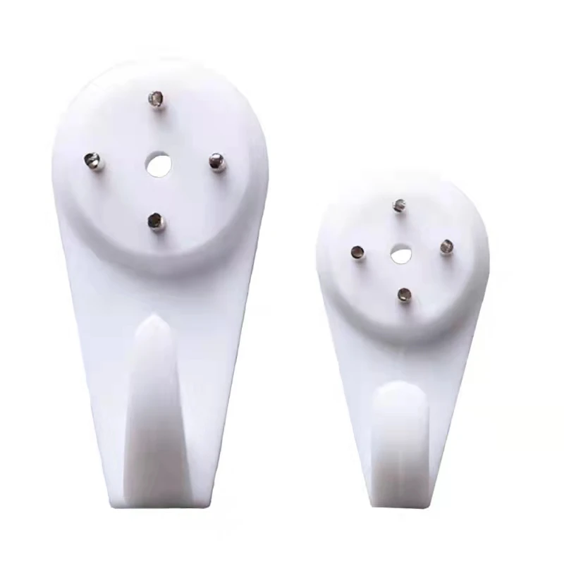 White-painting-hook-for-photo-frame-home-decoration-wall-hooks-without ...