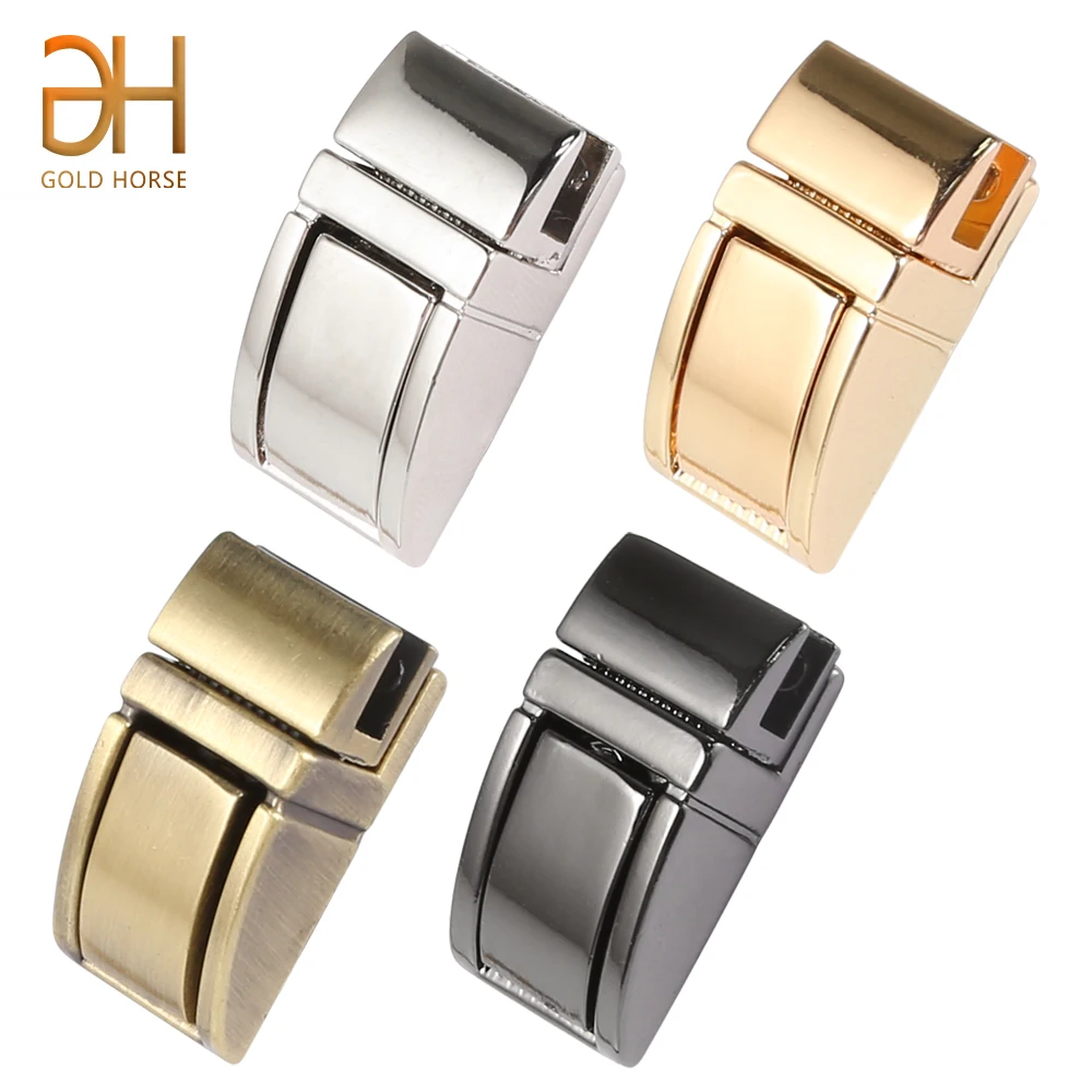 Metal Press Push Lock Bag Briefcase Spring Lock Snap Decorative Clasps ...