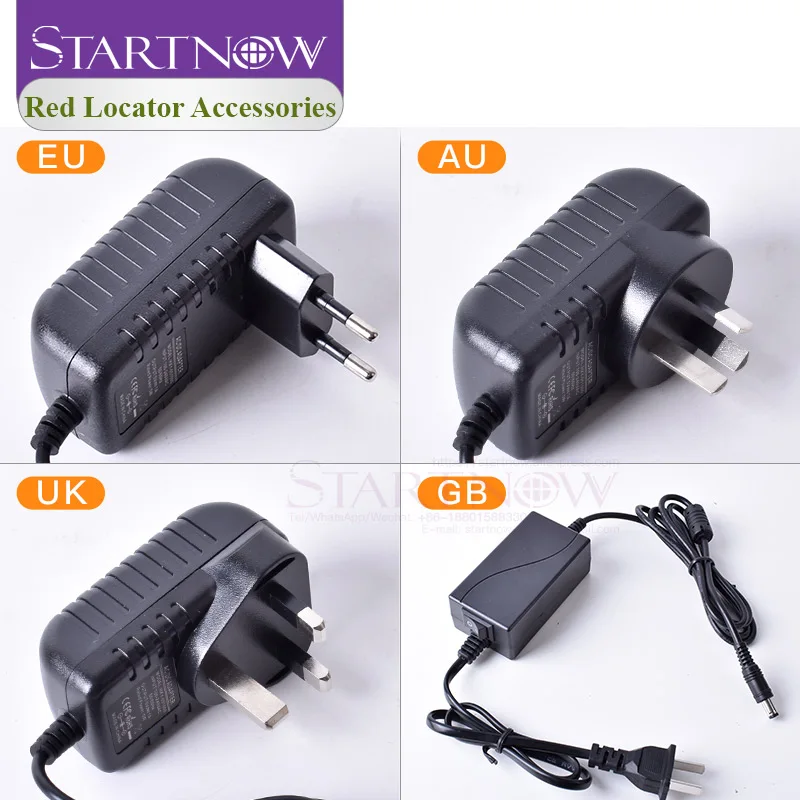 Laser Locator Power Supply Adapter Eu Au Uk 5v Dc Power Cord Splitter ...