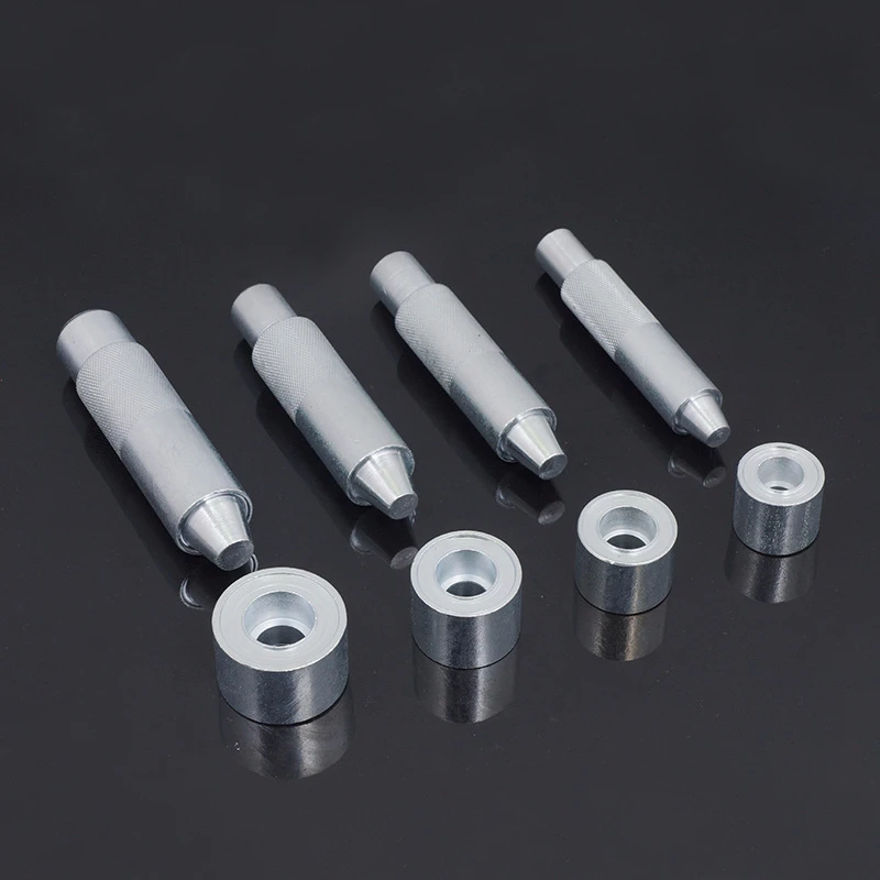 1 Sets Eyelets Punch Die Setting Tool Kit For Leather Craft Clothing ...