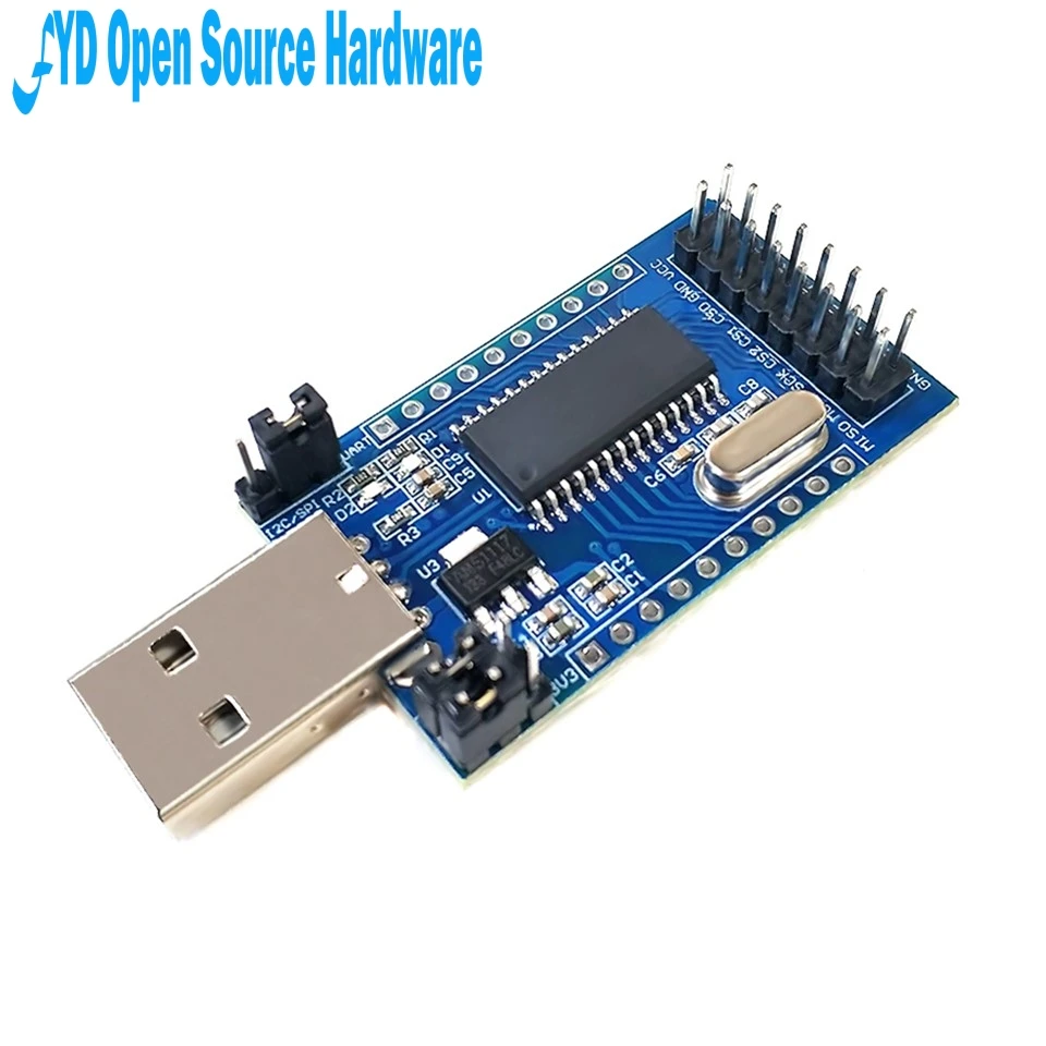 1PCS CH341 module USB to UART IIC SPI TTL ISP EPP/MEM parallel ...