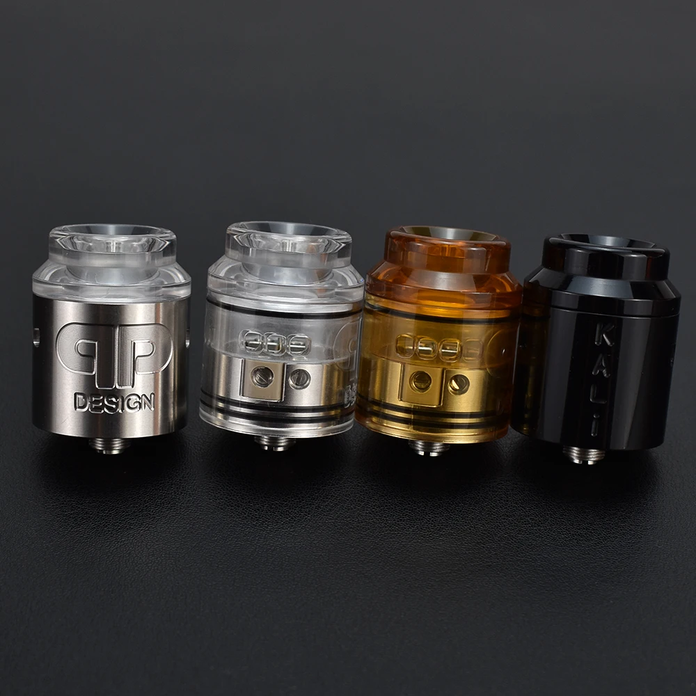 Atomizador QP KALI V2 RDA, 25mm de diámetro, Material de PC PEI ...