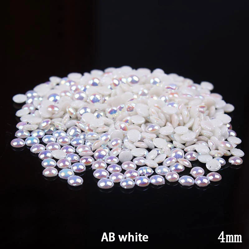 Rhinestones Applique Beads Pearl Flatback Rhinestones For Jewelry Dress ...