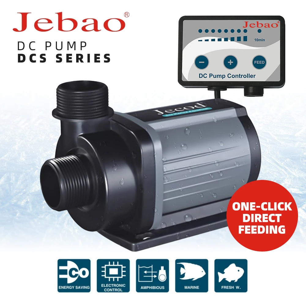 Jebao Dcs Serie Aquarium Waterpomp Filter Gallon Bescherming 24V 12W 20W 25W 30W 40W 55W 65W 80W ...