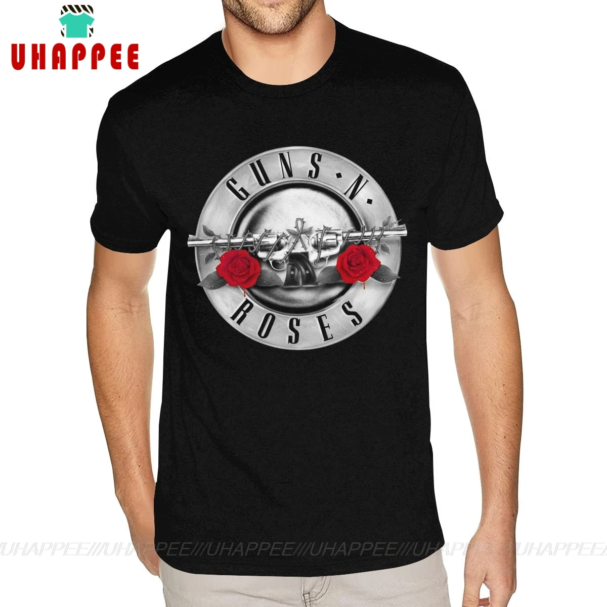 Classic Silver Guns N Roses Bullet Tour T Shirts Men Design Your Own ...
