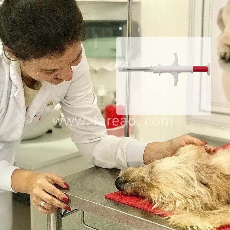 FAREAD x40pcs 2.12*12MM RFID Animal Dog Cat ID Microchip Implantable ...