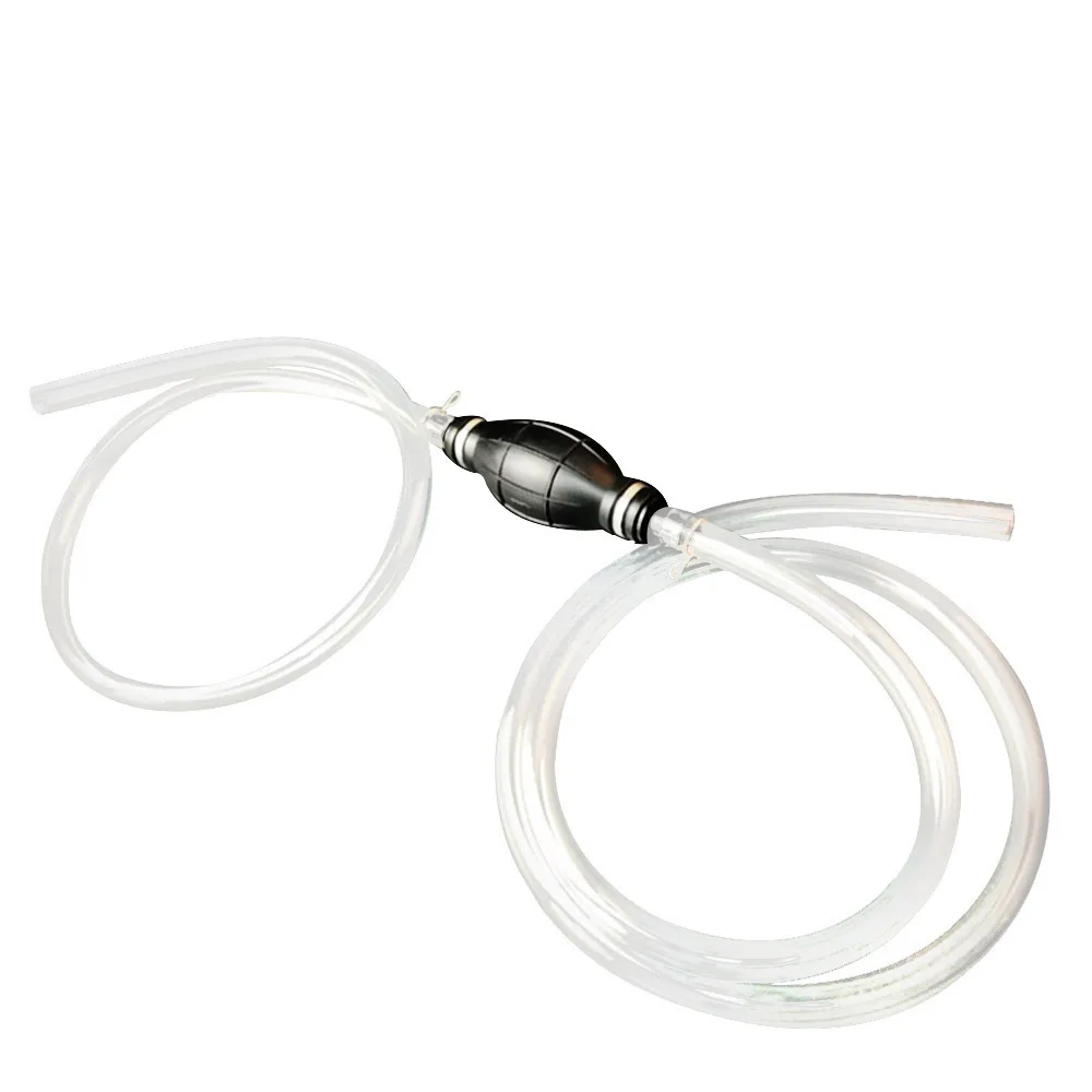 Car fuel pump Gas Oil Pump Manual Hand Suction Pipe Pumping Durable For ...