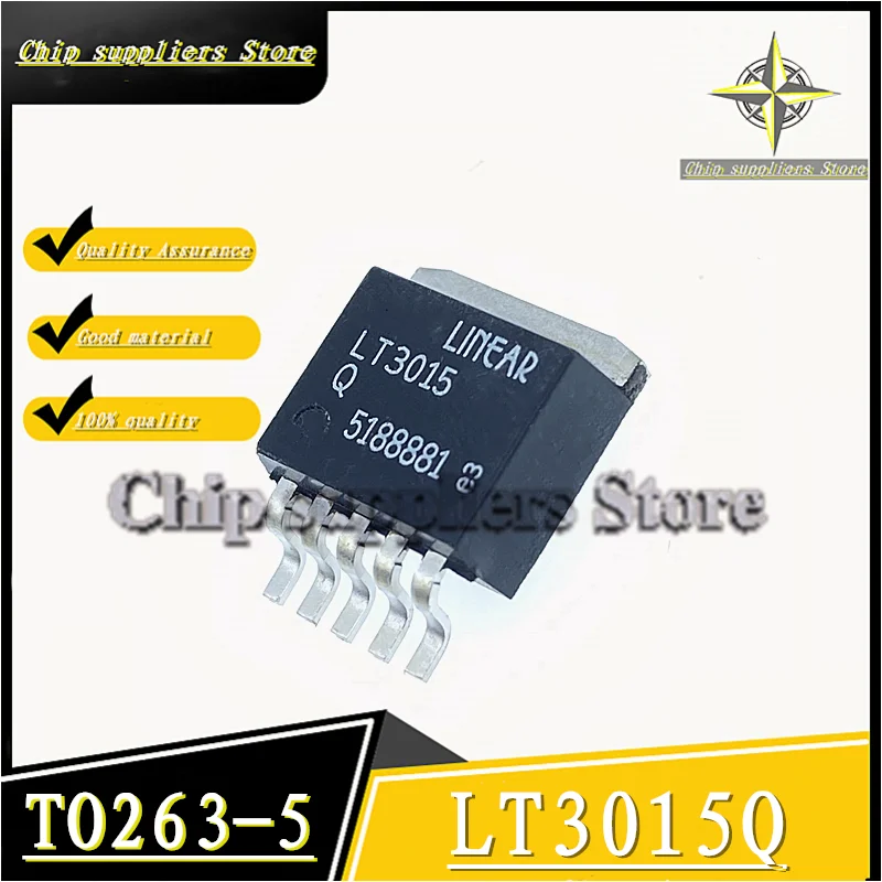 2PCS 10PCS/LT3015Q TO263 5 LT3015 저잡음 선형 레귤레이터 Nwe 미세 재료 100% 품질|반도체 집적 ...
