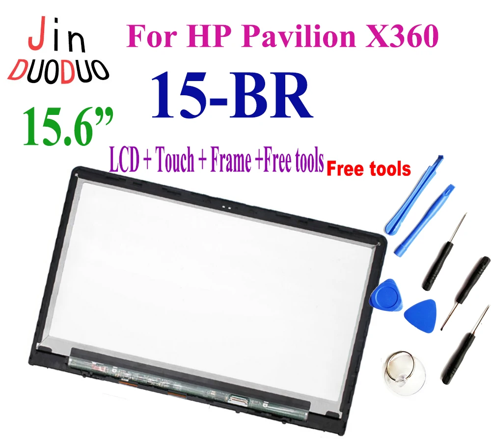 15-6-Original-For-HP-Pavilion-X360-15-BR-LCD-Display-Touch-Screen ...