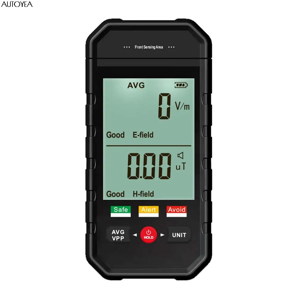 2 In 1 Electromagnetic Radiation Detector Magnetic Field Detector ...