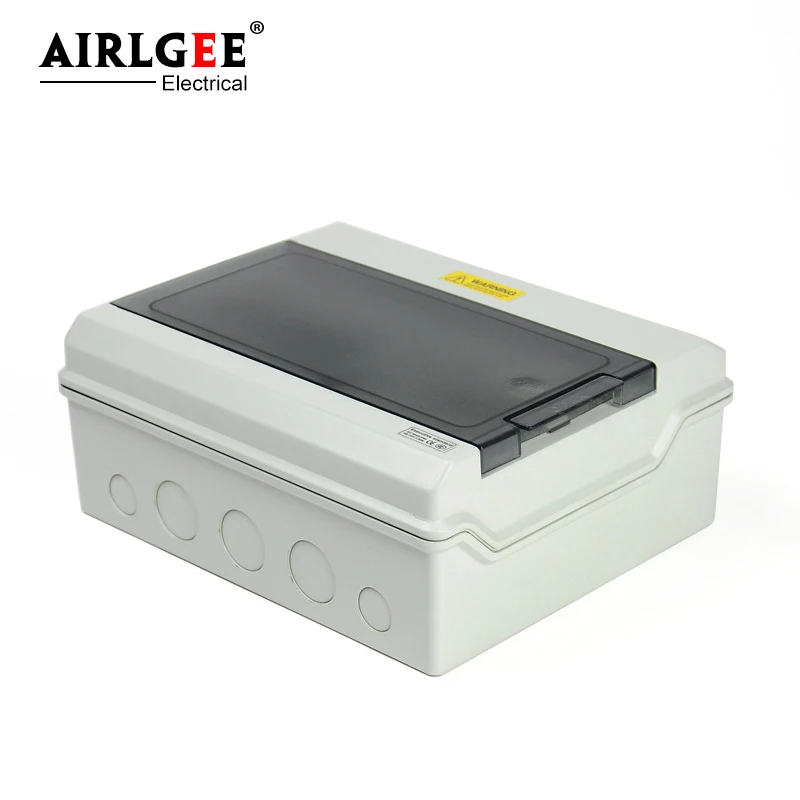 12 Way IP66 Waterproof Electrical Distribution Enclosure Outdoor Panel ...