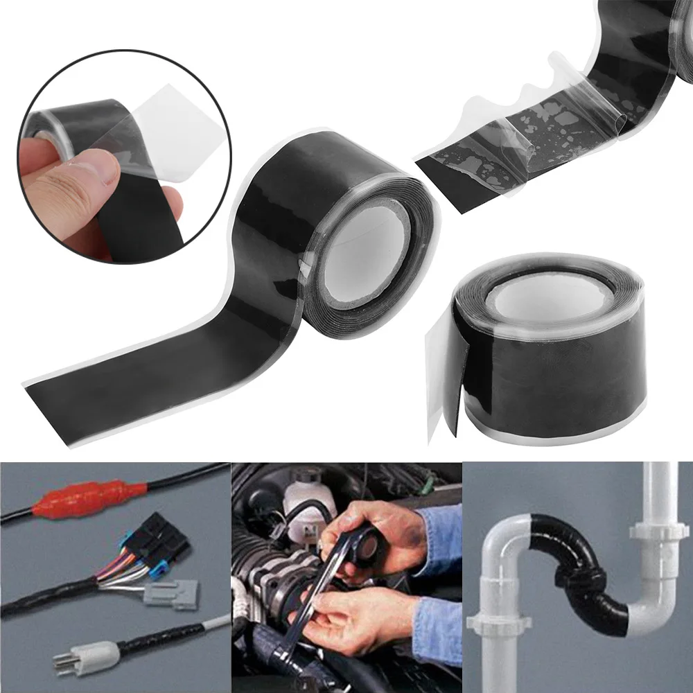 High Hemperature Resistant Silicone Self-adhesive Tape Wire Electricity ...