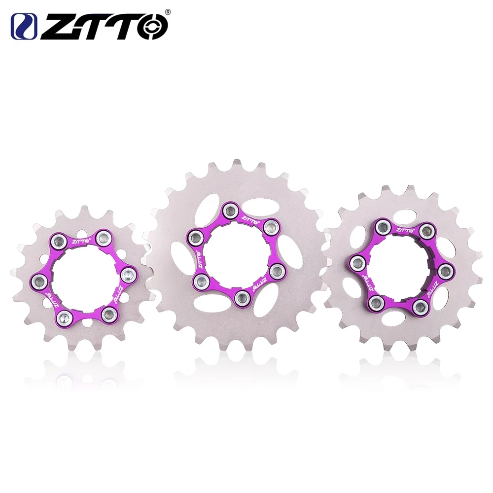 ZTTO MTB Single Speed Cassette One Speed Cog 1Speed Gear Fixed 16T 17T ...