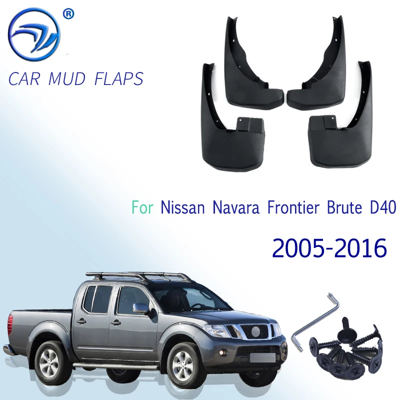 Mudflap-for-Nissan-Navara-Frontier-Brute-D40-2005-2016-Fender-Mud-Guard ...