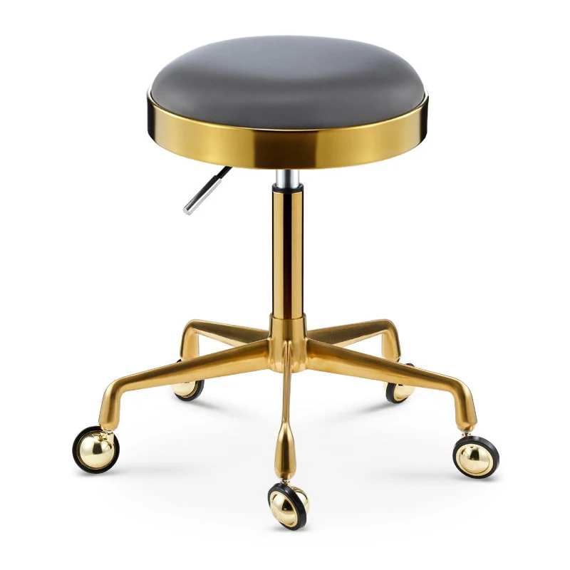 Beauty Stool Barber Shop Chair Rotary Lifting Salon Work Bench Pulley ...