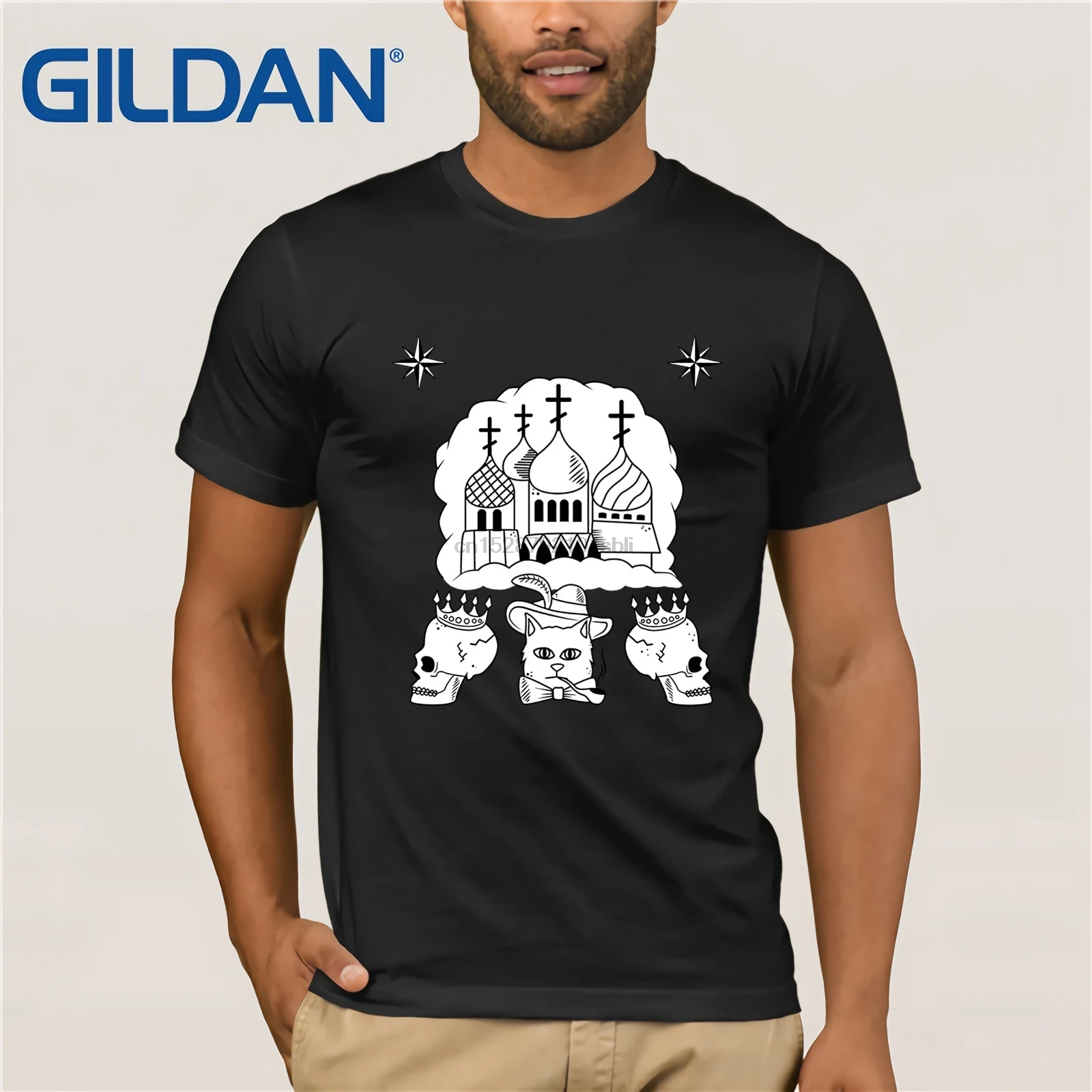 Russian-Criminal-Tattoo-T-shirt-Thief-In-Law-Authority-Summer-Fashion ...