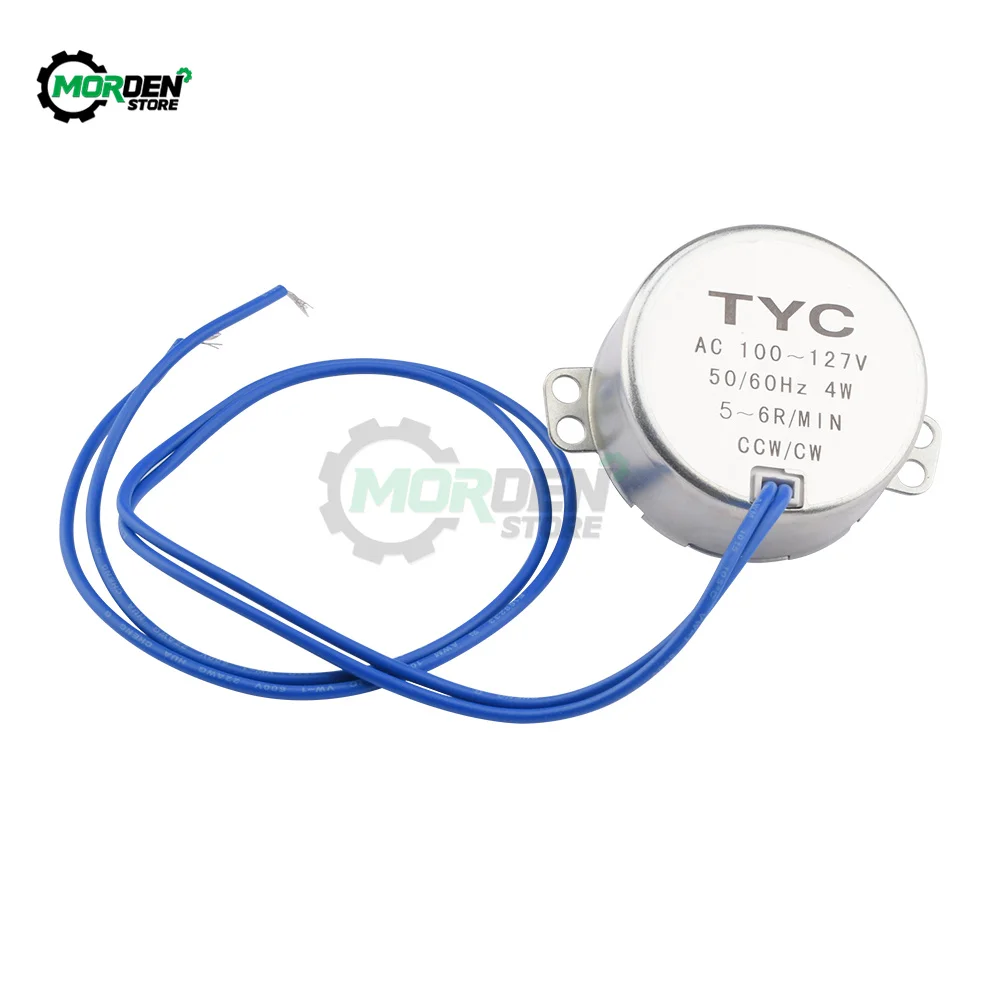 Synchronous-Motor-Large-Torque-50-60Hz-AC-100-127V-5-6RPM-MIN-CCW-CW-4W ...
