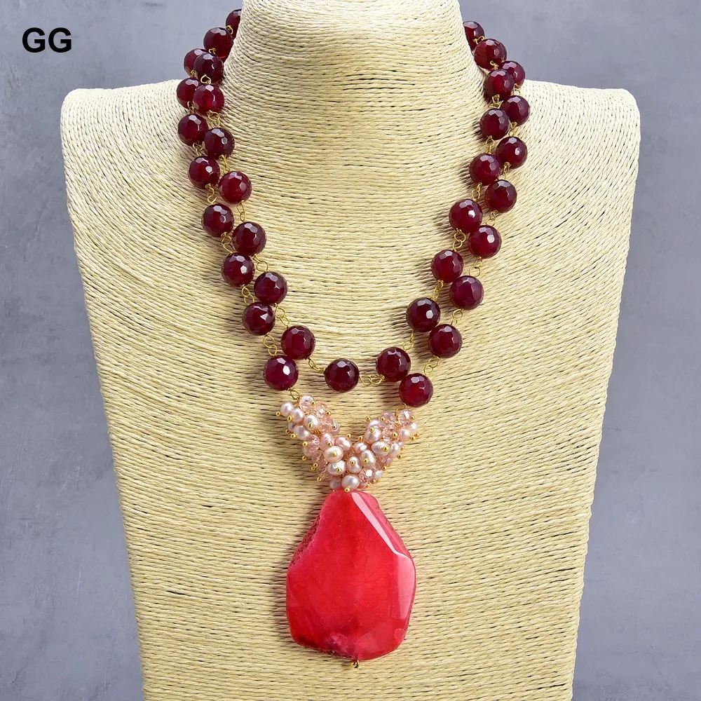 Agate Necklace | Agate Jewelry | Pink Agate | Pendants - Jewelry 19-20 ...