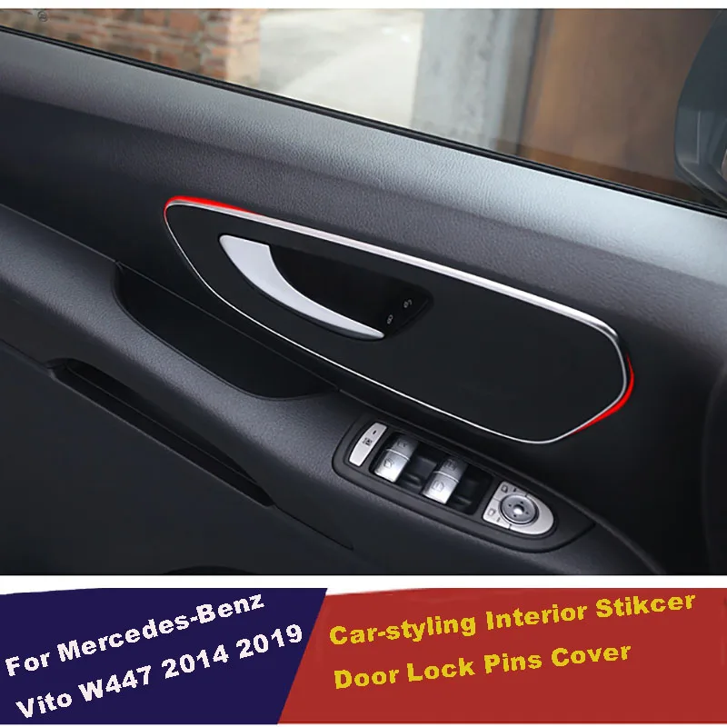 UBLUEE For Mercedes-Benz Vito W447 2014 2015 2016 2017 2018 Car Door ...