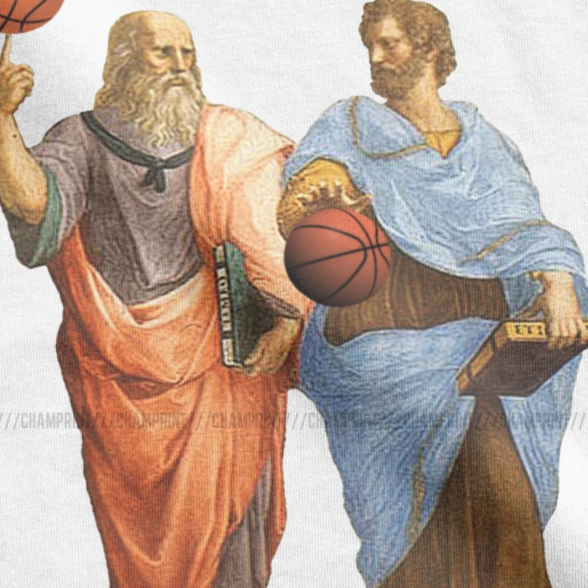 Plato And Aristotle Basketball