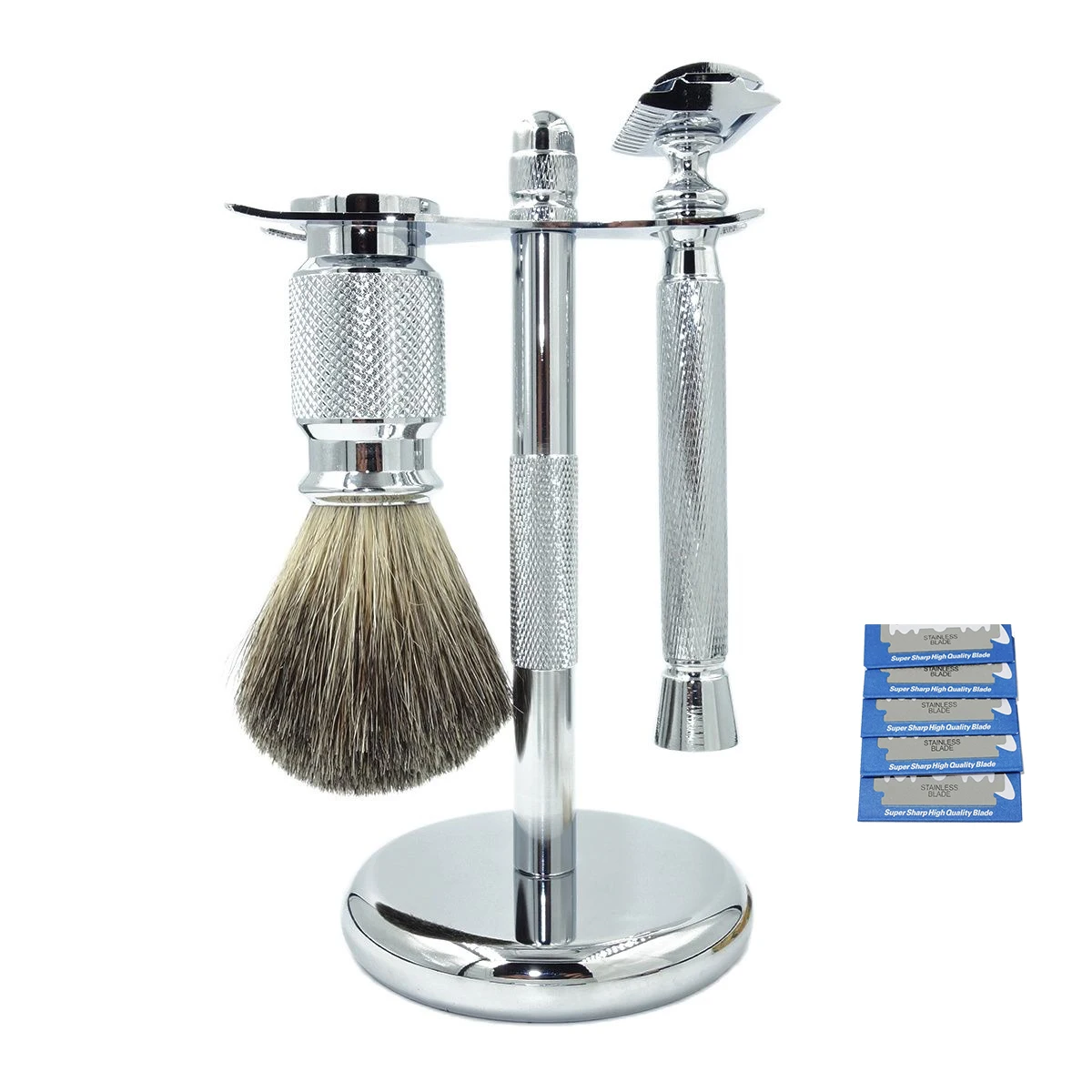 Magyfosia Adjustable Safety Razor Kit with Magnetic Cover 5 Blades magyfosia-adjustable-safety-razor-kit-with-magnetic-cover-5-blades