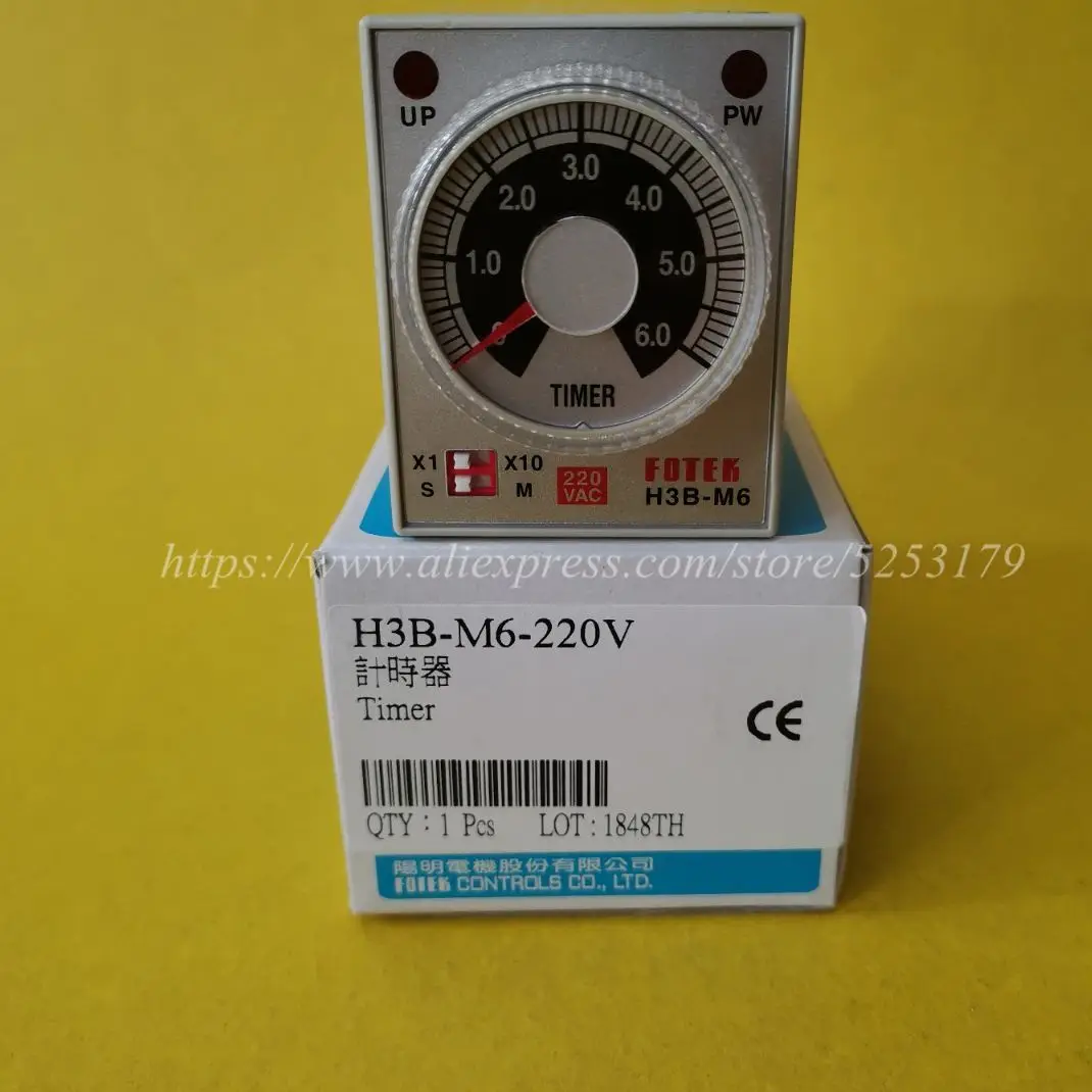 H3B-M6-220V H3B-M6-24VDC fotok, temporizador de retardo Original, nuevo ...