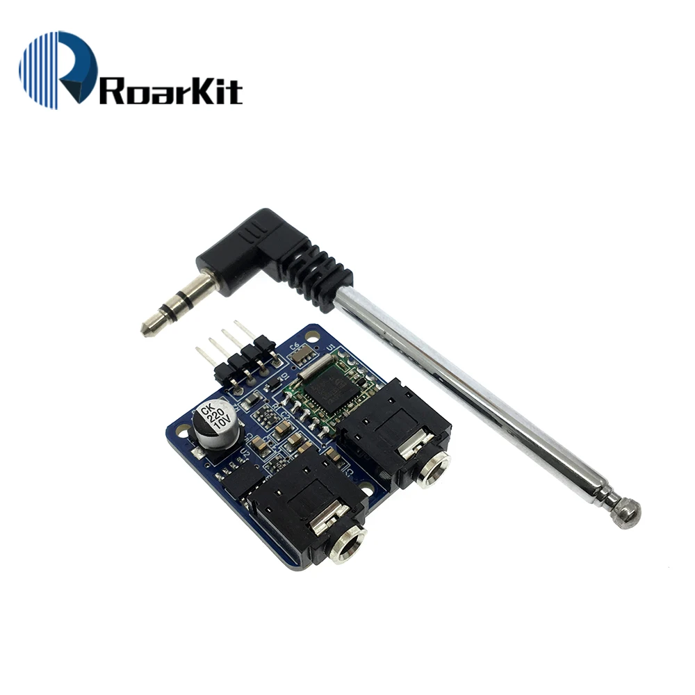 TEA5767 FM Stereo Radio Module For Arduino 76-108MHZ With Free Antenna ...