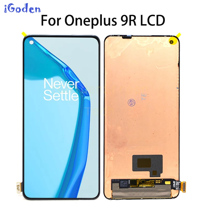 AMOLED For OnePlus 9R LCD Display Screen Touch Panel Digitizer Part For ...