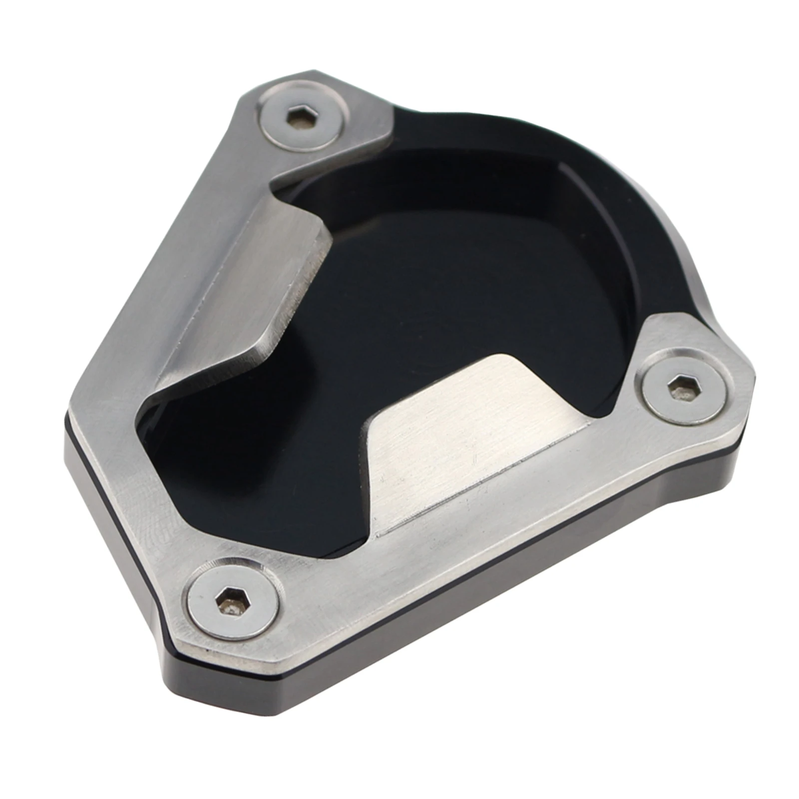 Motorcycle-Aluminum-Kickstand-Kick-Stand-Extension-Pad-Foot-Side ...
