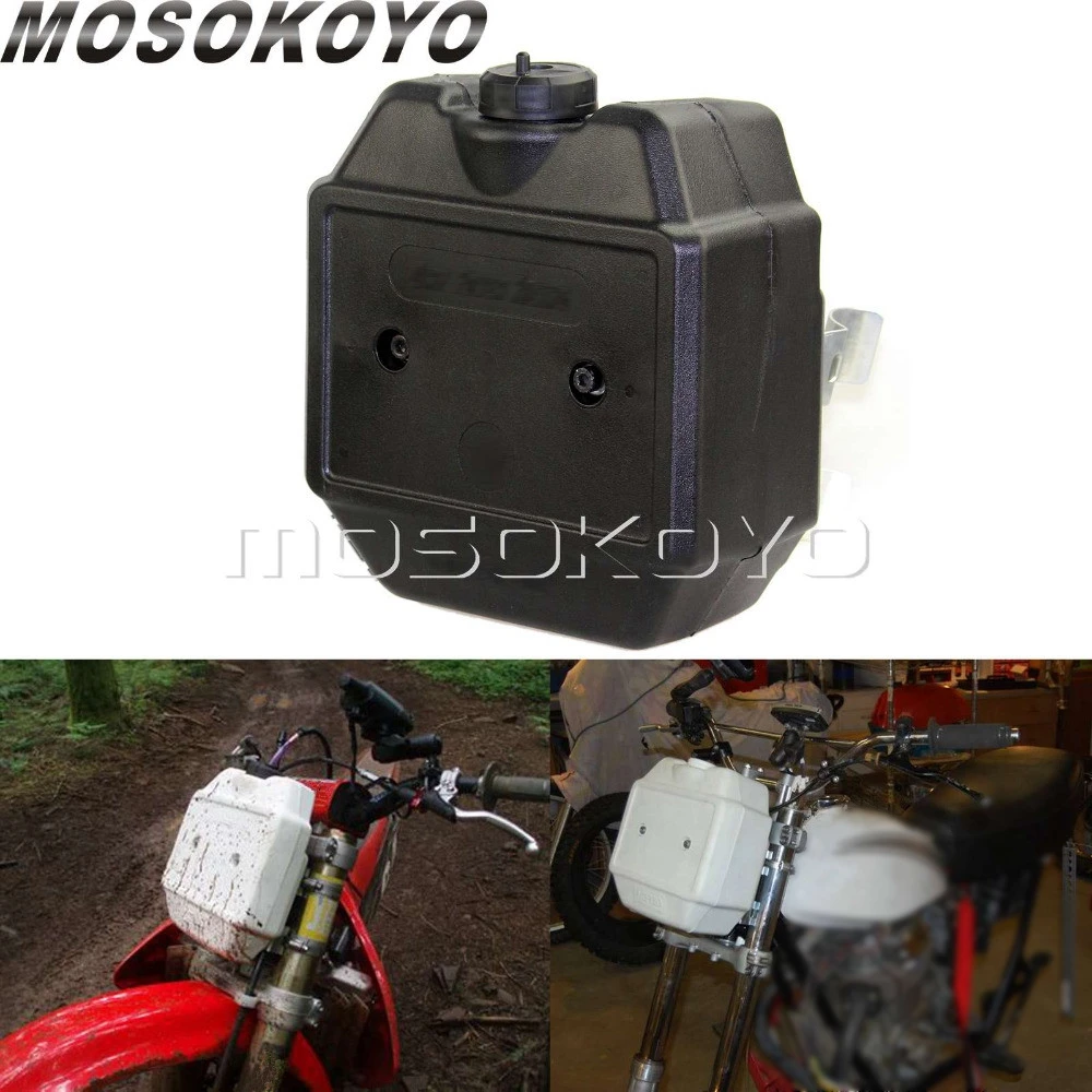 Motocross Auxiliary Fuel Tanks 1.3 Gallon Dirt Bike Off Road Gas Oil ...