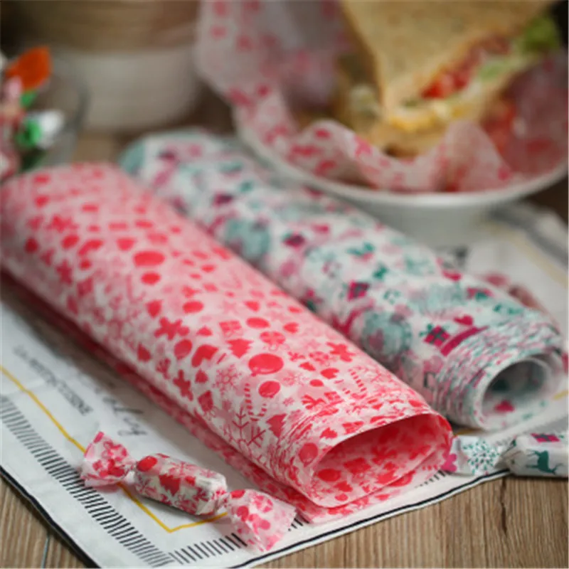 25Pcs-Wax-Paper-For-Baking-Non-stick-Grease-Oilpaper-Sandwich-Candy ...