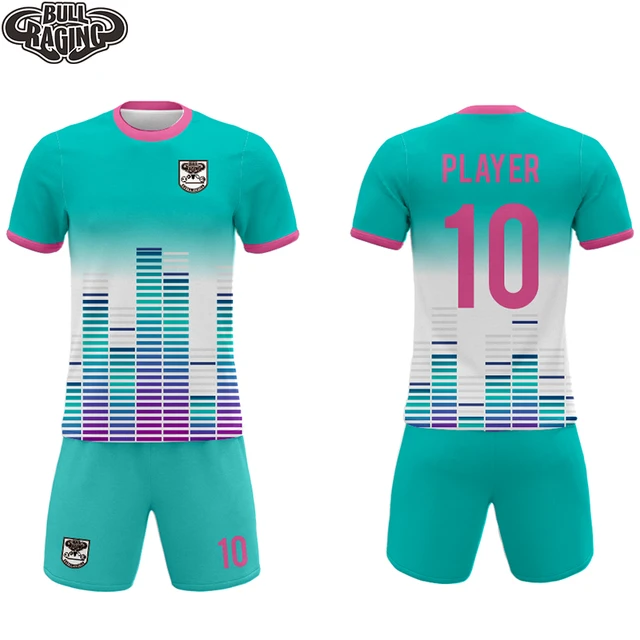 Turquoise Soccer Jerseys