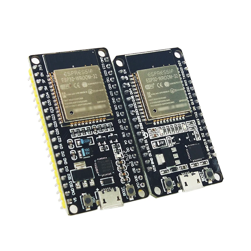ESP WROOM 32 개발 보드, 와이파이 및 블루투스 듀얼 코어 CPU, 저전력 소비, ESP32 CP2102|반도체 집적회로| - AliExpress