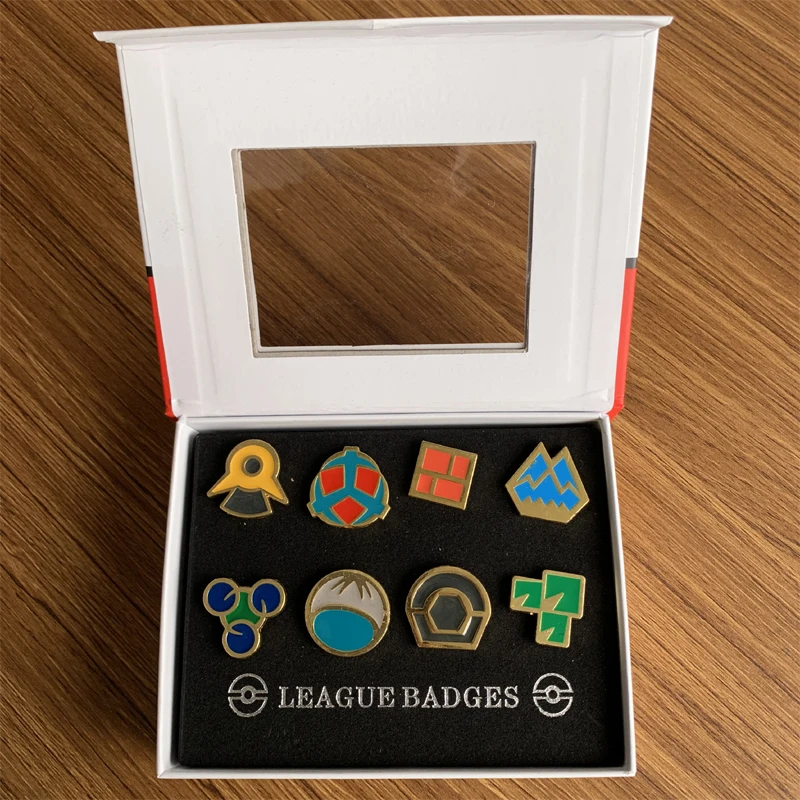 Pokemon Gym Badges Pixel