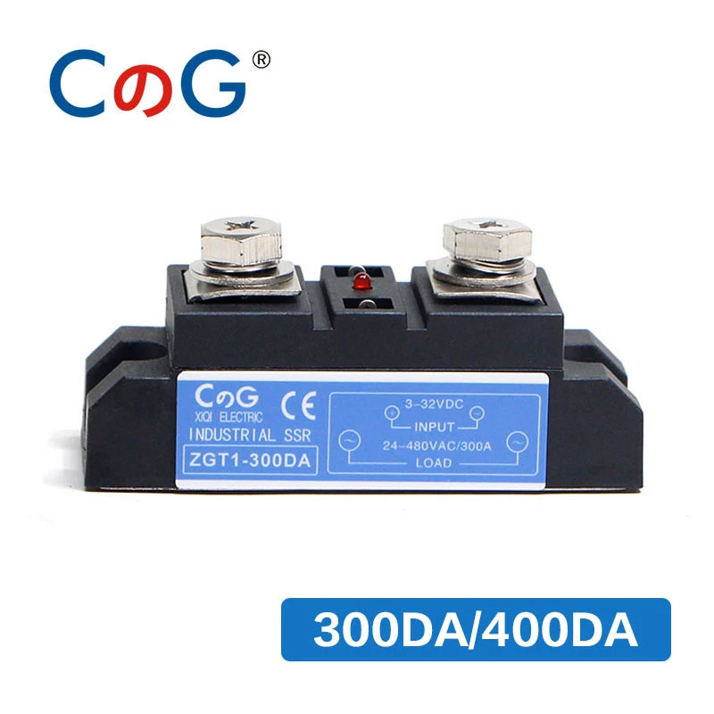 Cg 300a 400a Da Industrial Ssr High Current Power Auto Aluminum Heat ...