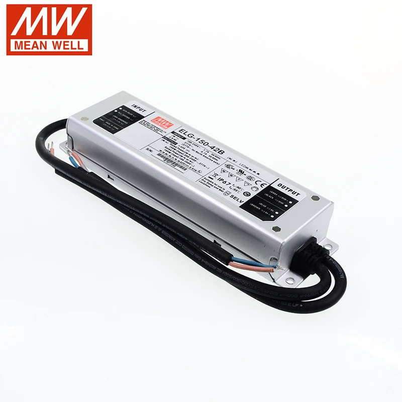 Mean well driver de led com dimmer, 150w, 48v, 110v/220v ac para 48v dc ...