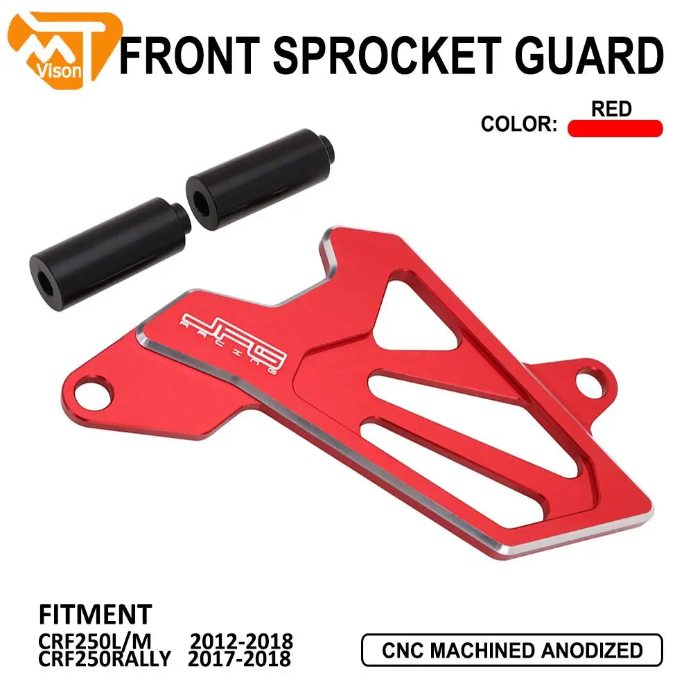 Motorcycle CNC Billet Front Chain Sprocket Guard Fit For HONDA CRF250L ...