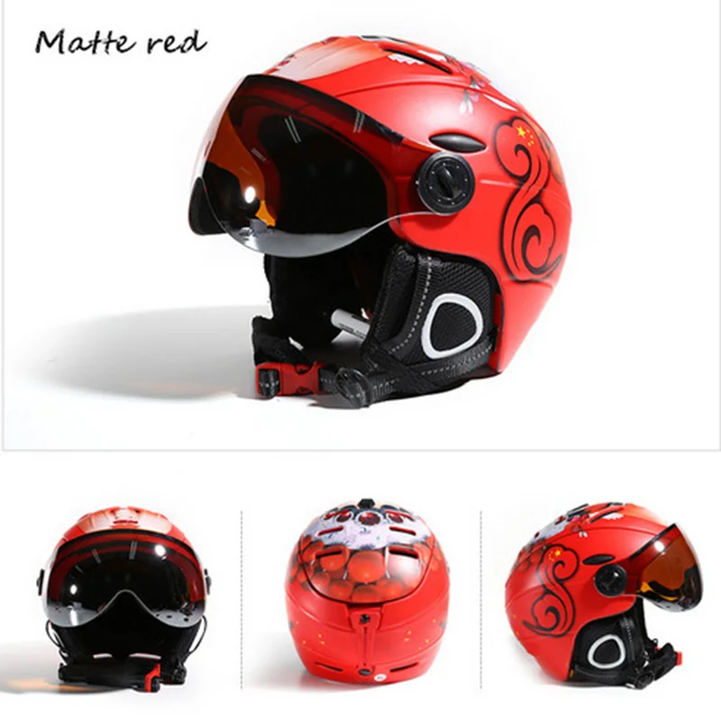 Red Snowboard Helmets