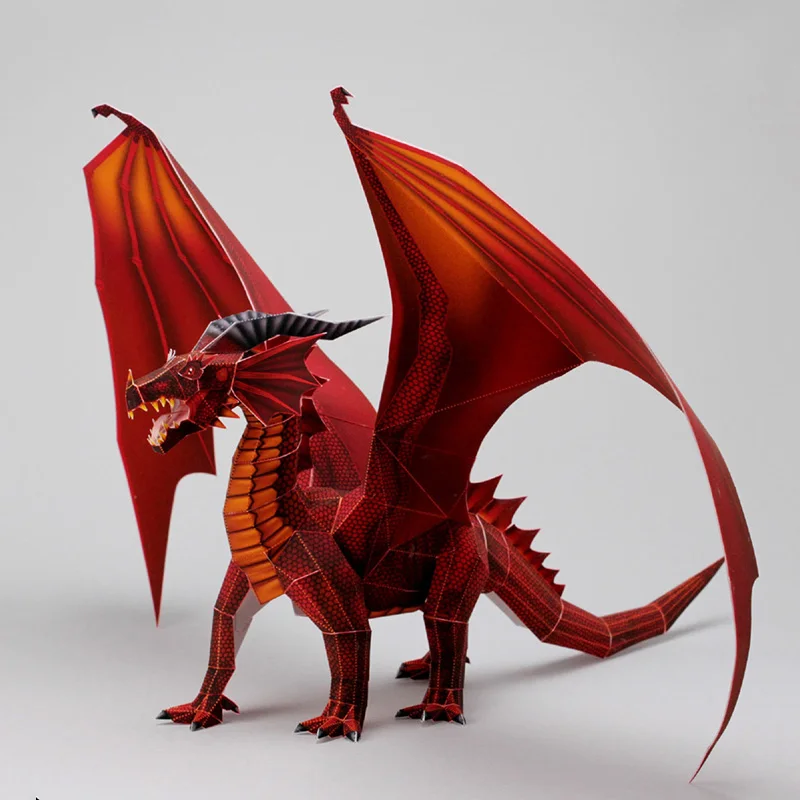 3d Origami Mini Dragon