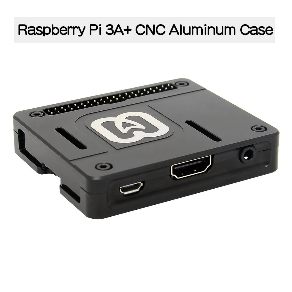 Raspberry Pi Cnc Ultra-thin Aluminum Alloy Case / Enclose For Raspberry Pi 3 Model A+(plus) / Pi ...