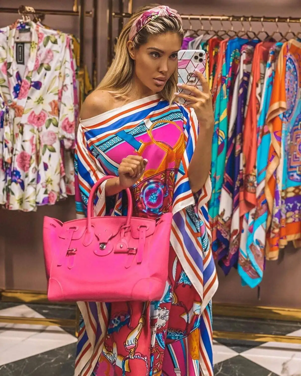 Kuwait Exclusive 130cm*130cm Women Sexy Boho Summer Casual Chiffon ...