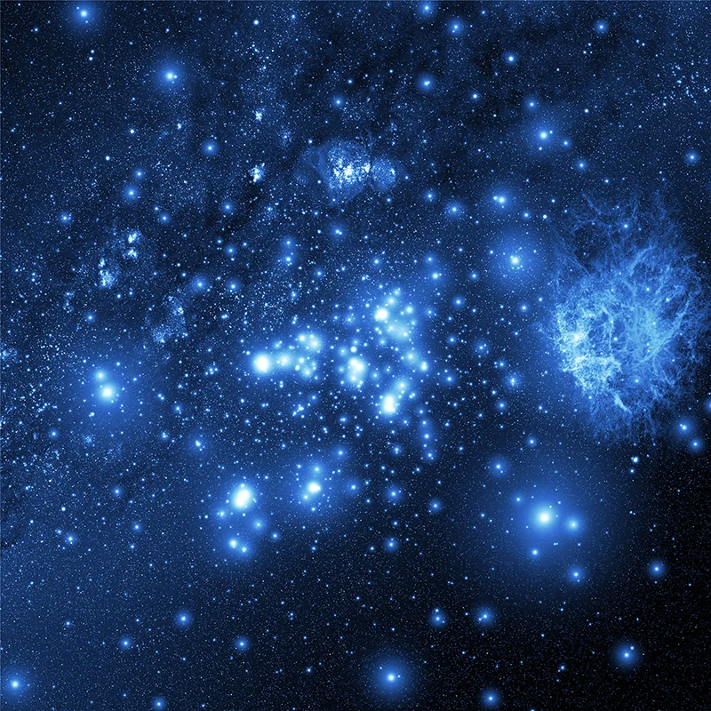 Light Blue Galaxy Wallpaper