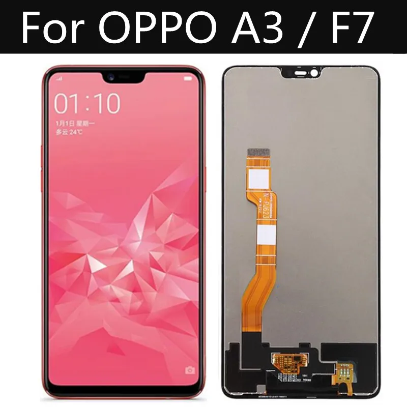 6.20" For Oppo A3 F7 Lcd Display Touch Screen Digitizer Assembly ...