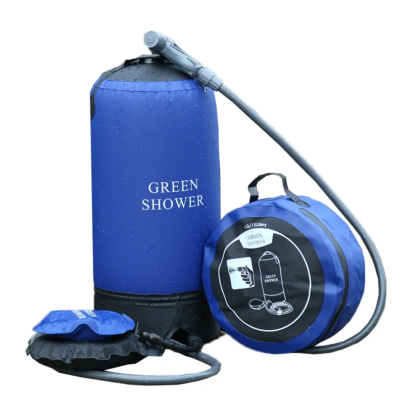 Outdoor-Pressure-Shower-Portable-Camping-Shower-Bag-12L-Inflatable-with ...