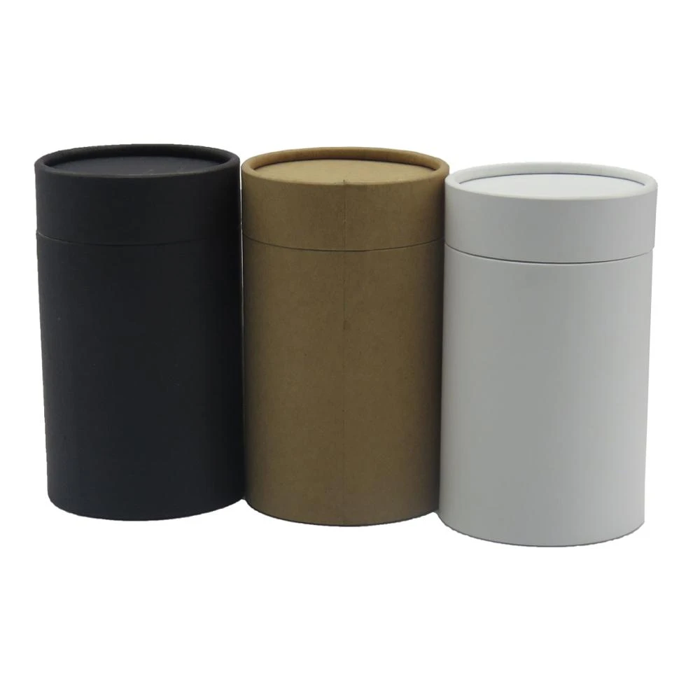 Postal Mailing Paper Cardboard Canister Cylinder Round Jar Bottle ...