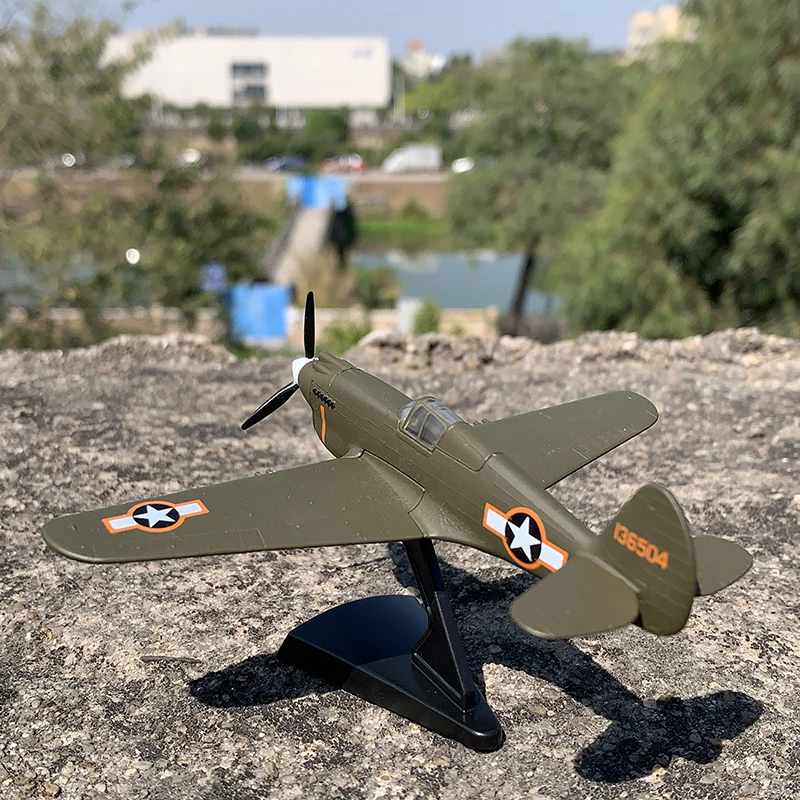 1/90 Wwii Navy Army American Usa P40b P-40b Airplane Models Adult ...